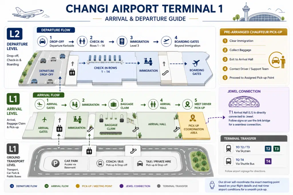 Singapore Changi Airport Transport Guide: Terminal Maps, Pick Up Points ...